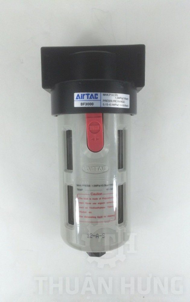 Lọc Khí Nén AIRTAC BF3000| Bán Lọc Hơi AIRTAC Ren 17